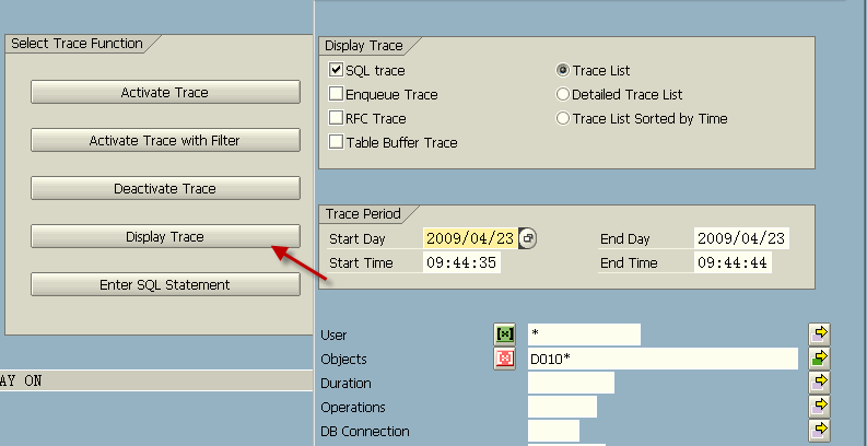 SAP 使用SQL Trace（ST05） _sap中的sql trace record-CSDN博客